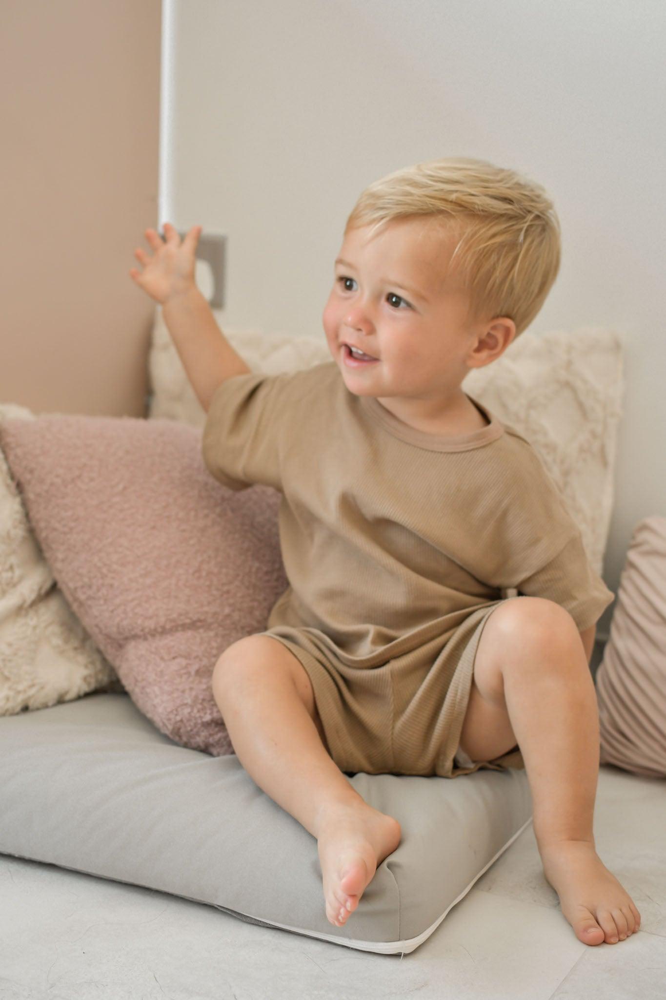 Freddy Waffle Knit Set – Little Giggles