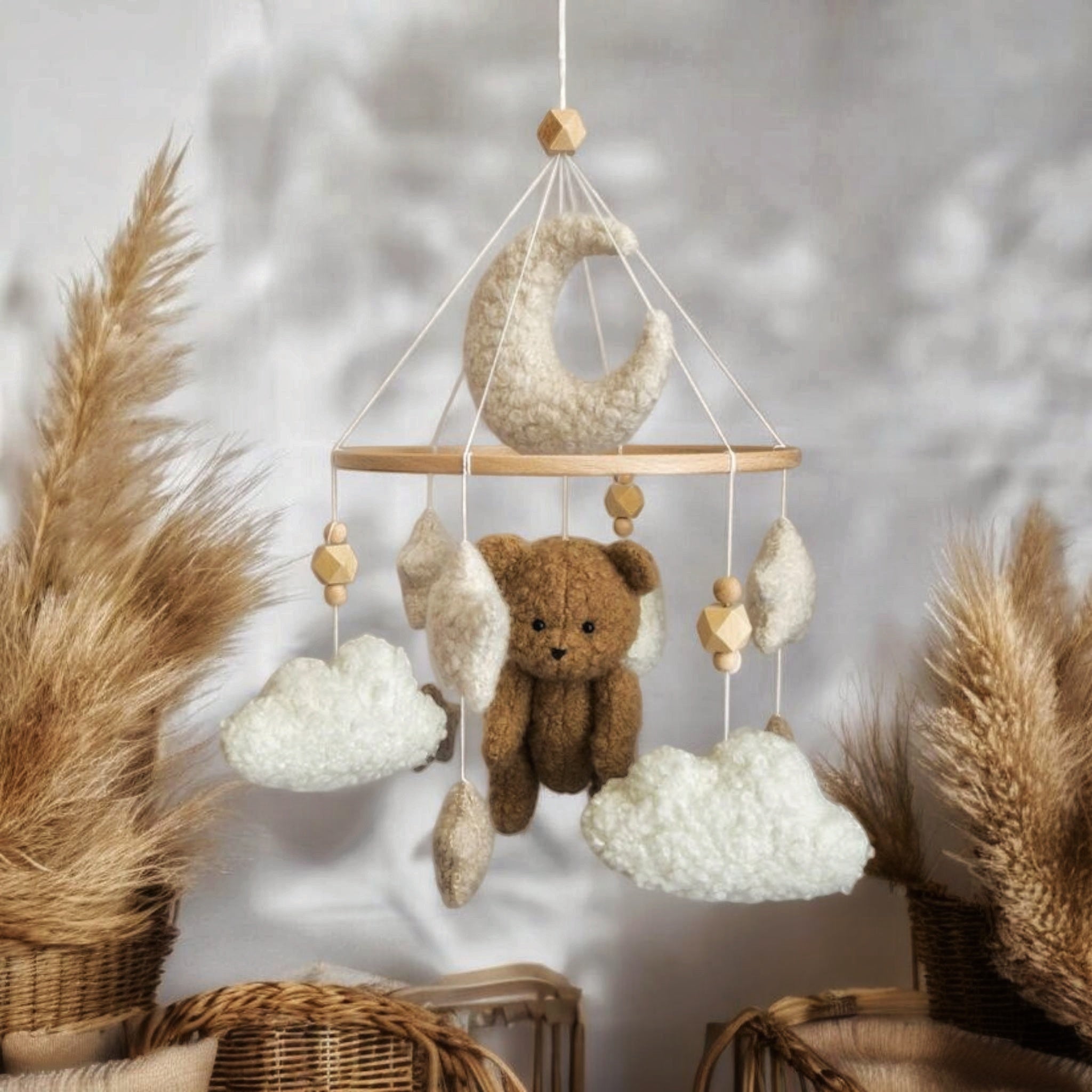Dreamy Teddy Mobile - PRE-ORDER 14 DAYS – Little Giggles