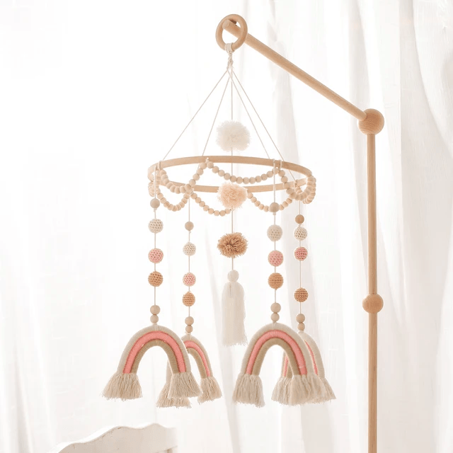 Rainbow Baby Mobile – Little Giggles