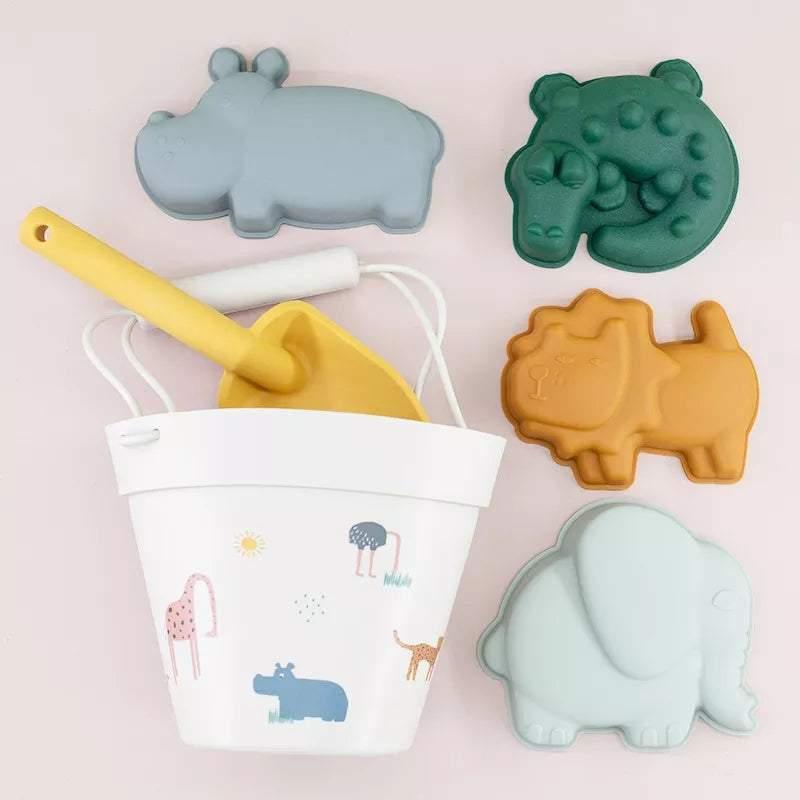 Safari Silicone Beach Set | Little Giggles UAE